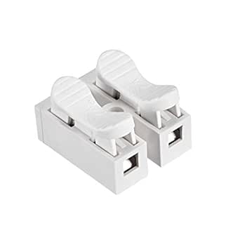 uxcell CH2 Spring Wire Connectors Quick Connector Press Type Terminal ...