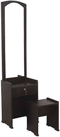 Joy's Furnitures Wooden Hi-Tech Dressing Table with Storage Light and ...