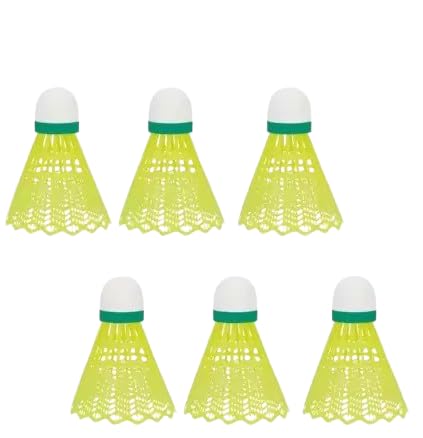 Buy MS Shuttlecocks Plastic 18 Packs Pack of 2 (2) Online at Low Prices ...