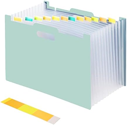 Amazon.com : RANLOVE 13-Compartment Expanding File A4 Expandable File ...