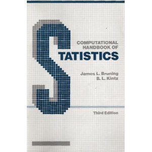 Computational Handbook of Statistics (3rd Edition): J. Bruning: 9780673184078: Amazon.com: Books
