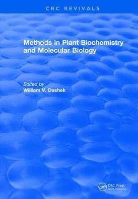 Methods in Plant Biochemistry and Molecular Biology [Special Indian ...