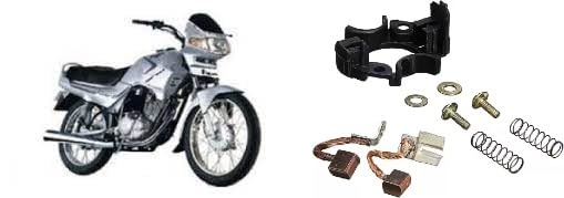WHEEL DRIVE Compatible with Tvs Suzuki Fiero. Self Starter Carbon Plate ...