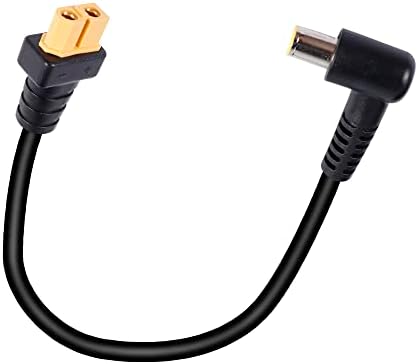 Amazon.com: GINTOOYUN DC 8mm to XT60 Power Cable,90 Degrees Right Angle ...