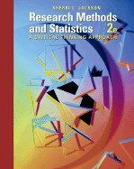 Research Methods & Statistics A Critical Thinking Approach, 2ND EDITION ...