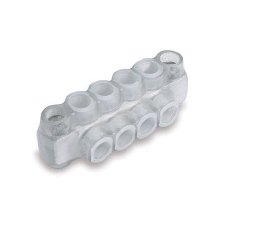 Panduit PCSBMT250-12S1Y Multi-Tap Connector, Clear Insulation, Single ...