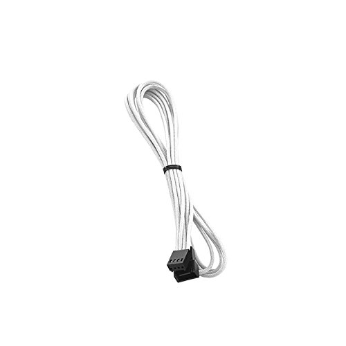 Amazon.com: CableMod ModFlex Sleeved 4-pin Fan Cable Extension (White ...