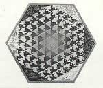 Verbum Póster de Maurits Escher, 65 x 55 cm : Amazon.es: Hogar y cocina