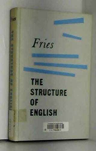The Structure of English: Fries, Charles Carpenter.: Amazon.com: Books