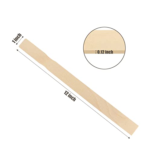 Snapklik.com : 15 Pack Wooden Paint Stir Sticks, Paint Stirrers, 12 ...