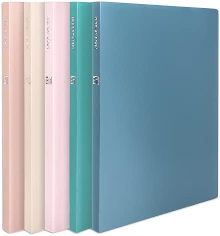 A4 Display Book Display Folder with Plastic Sleeves Presentation ...