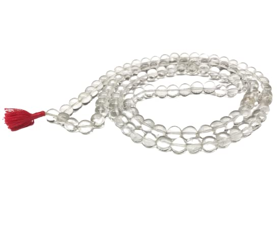The Leading Light 10mm Heavy Beads 40cm Long Natural Rock Crystal ...