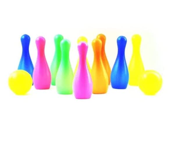 20-20 Bowling Snow Bowling Set (Toy Set with 20 Pins and 2 Ball Indoor ...
