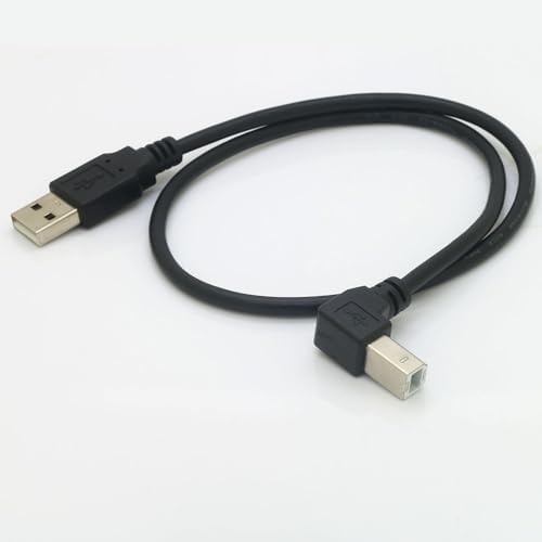 Amazon.com: StarTech.com 3m USB 2.0 A to Right Angle B Cable Cord - 3 m ...