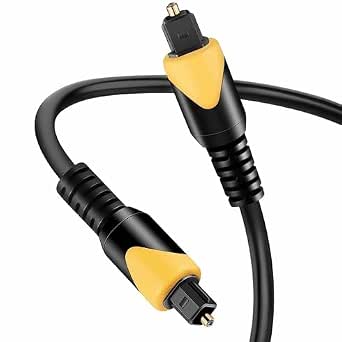 Digital Optical Audio Toslink Cable for TV, Home Theatre, Soundbar and ...
