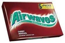 Airwaves Cherry Menthol 5 Pack X 15G : Amazon.fr: Epicerie