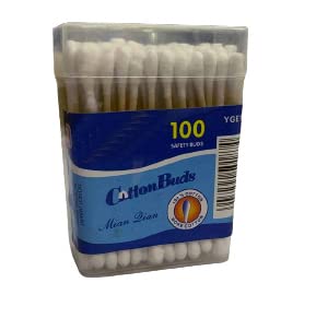 Teean Cotton Earbuds Sticks for Ear Cleaning Buds, Recyclable ...