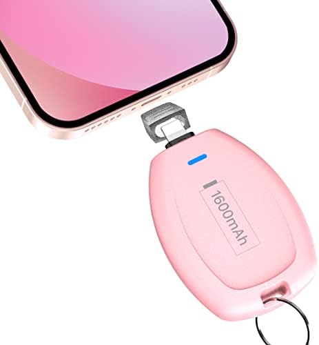 Amazon.com: TQTHL Keychain Portable Charger iPhone, Mini Power ...