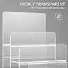 Amazon.com: DOITOOL 4-Tier Clear Display Risers Stand: Acrylic Wallet ...