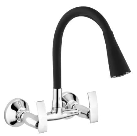 Passion Brass Sink Mixer with Dual Flow Flexible Swivel Spout, Mixer ...