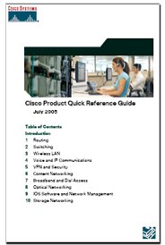 Cisco Product Quick Reference Guide (CPQRG) (July 2005): unknown author ...