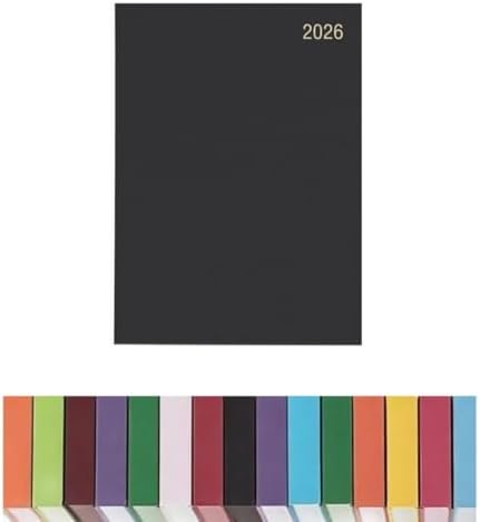 Top Sale 2026 A4 Day Per Page Diary with Hard Cover and Matching Ribbon ...