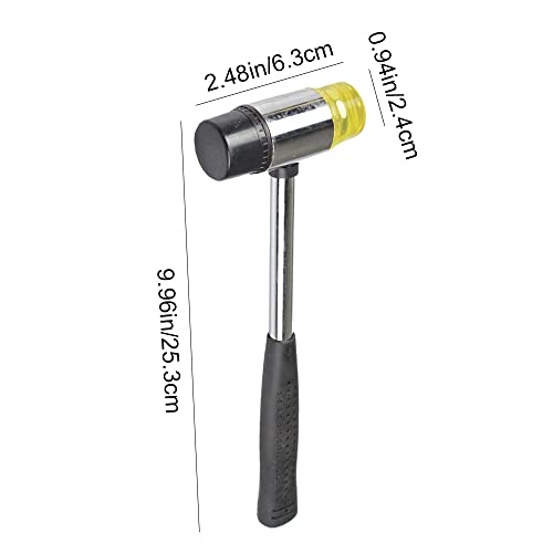 Rubber Mallet Dual Head 25mm Small Hammer Soft Hammer Replaceable ...