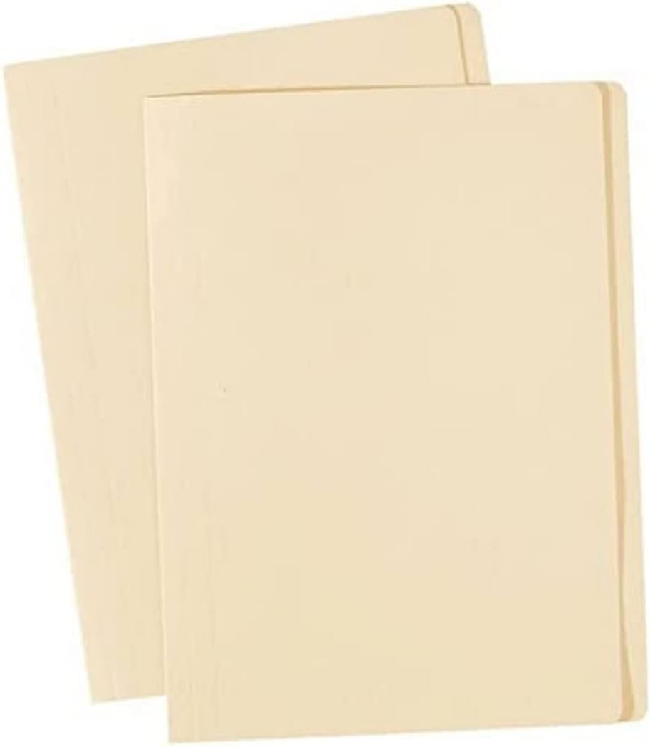 Premier Stationery Manila Folder Foolscape FC Size, Buff, 100 Pack ...