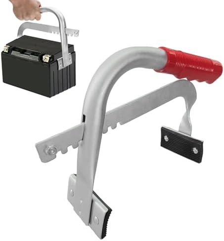 Amazon.com: Heavy Duty Battery Carrier,Ergonomic&Adjustable 4.5 to 7.5 ...