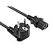 Amazon.com: Cable Leader 6ft 18 AWG European Power Cord Right Angle CEE ...