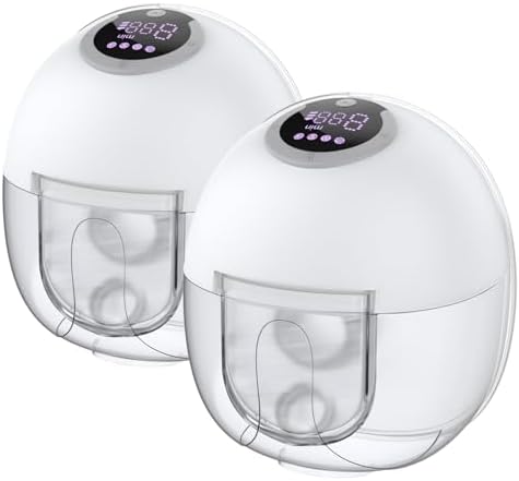 Breast Pump Hands-Free, Electric Wireless Breast Pump 2-Packs