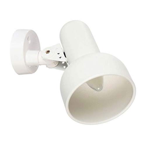 Decon Lighting Wall Spot Light, White, 0199A1(corded-electric, Metal ...
