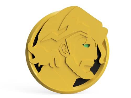 Amazon.com: Exclusive Battle Royale Gold Medallion - 3D-Printed ...