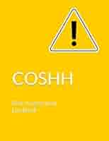COSHH Risk Assessment Report Book, 54% OFF