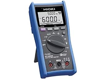 Amazon | Hioki TRMS DMM 1000V AC/DC 11機能 10Aダイレクト入力 DT4256 | テスター | 産業 ...