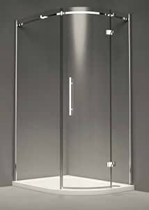 Merlyn Series 9 Offset Quadrant Shower Enclosure 900Mm X 760Mm : Amazon ...