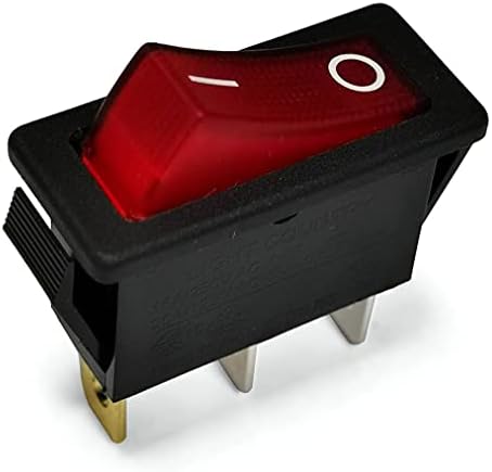 Amazon.com: 2 Pack 120927-24 120 Volt Rocker Switch Lighted On Off for ...