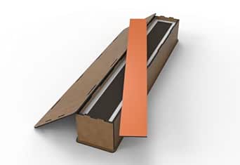 Amazon.com: Peel and Stick MDF Paneling Kit | Colored Melamine Coated ...