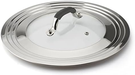 Amazon.com: Crestware Frydc14 14" Aluminum Fry Pan Dome Cover, Extra ...