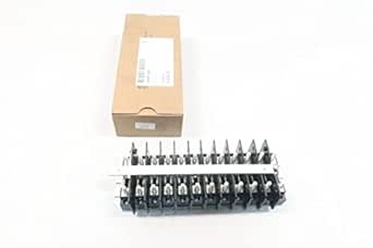 STATES M-25012 Terminal Block 12P 600V-AC 50A: Amazon.com: Industrial ...