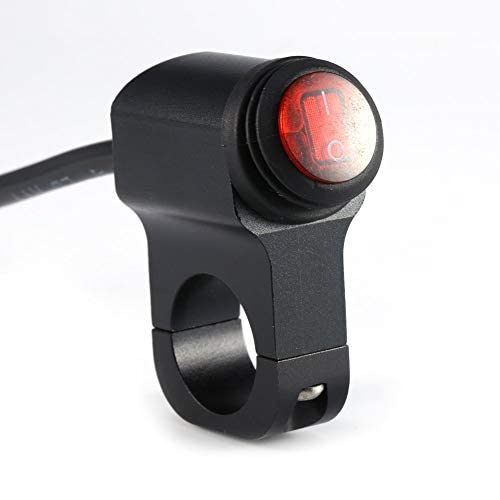 Handlebar Toggle Switch, 12V 16A Motorcycle Motorbike Waterproof ...