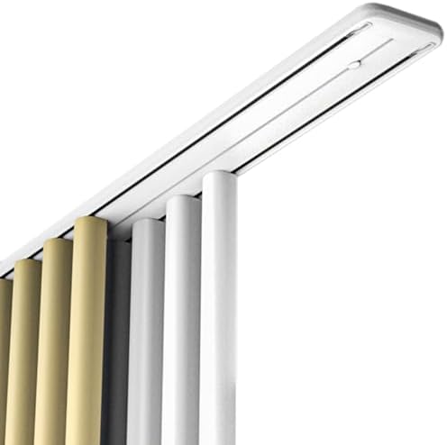 Discreet Thin Hidden Curtain Rail Track UPTO 5 METRES - straight ...