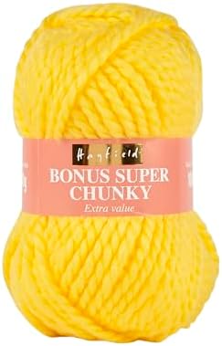 Sirdar Super Chunky Yarn, Bright Lemon, 100g : Amazon.ca: Home