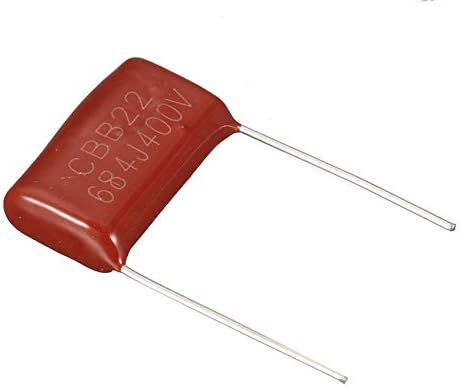 400V 684J pitch 15MM 0.68UF 680nf CBB Polypropylene film capacitor(2psc ...