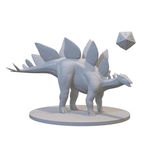 Amazon.com: Dinosaur Miniatures for DND Pathfinder RPG Unpainted Resin ...