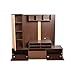 HomeTown Hugo Engineered Wood TV Unit for Living Room - (Walnut and ...