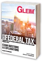 Gleim Federal Tax - Exam Questions and Explanations, 26th Edition ...