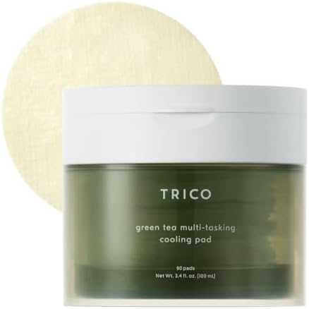 Amazon.com: TRICO Green Tea Multi-Tasking Cooling Pad, 3-1 Korean Toner ...