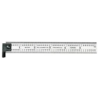 Starrett Spring Tempered Steel Rules with Regular Steel Finish, Quick ...