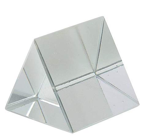 ERH India Glass Prism DIY Prism for Student Size 50x 50x 50x Science ...